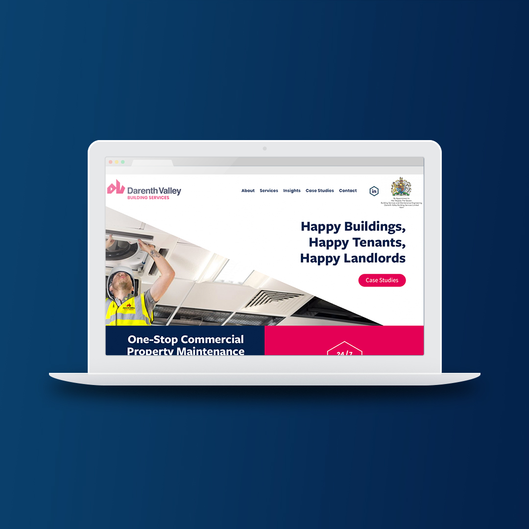 Building services rebrand and website design - Me and You