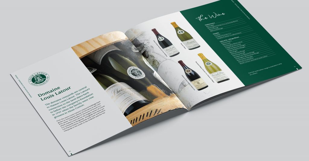 Luxury Branding and Brochure Design for Wine and Cognac - Me and You